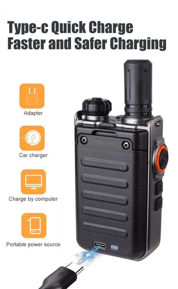 Chierda NB918 4g LTE POC Network Radio walkie-talkie 5000km Long Talk ...
