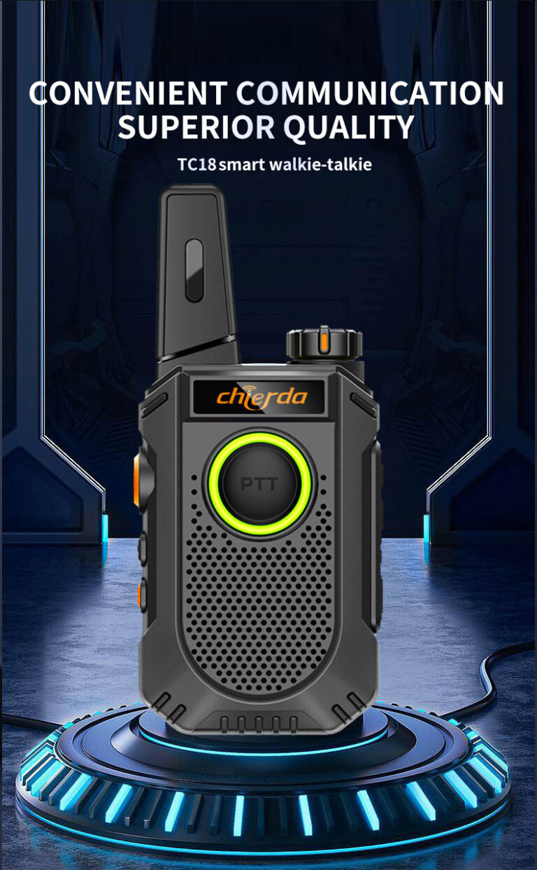 TC18 2W Compact Lightweight Dual PTT Walkie Talkie for Restaurant ...